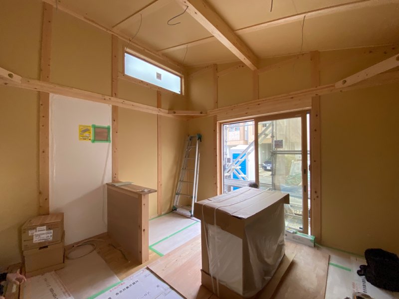 【名古屋南店】名古屋市昭和区T様邸 建築レポート②：基礎工事～大工工事｜建築レポート｜真壁づくりの本物の国産ひのきの家が1000万円台から｜サイエンスホーム